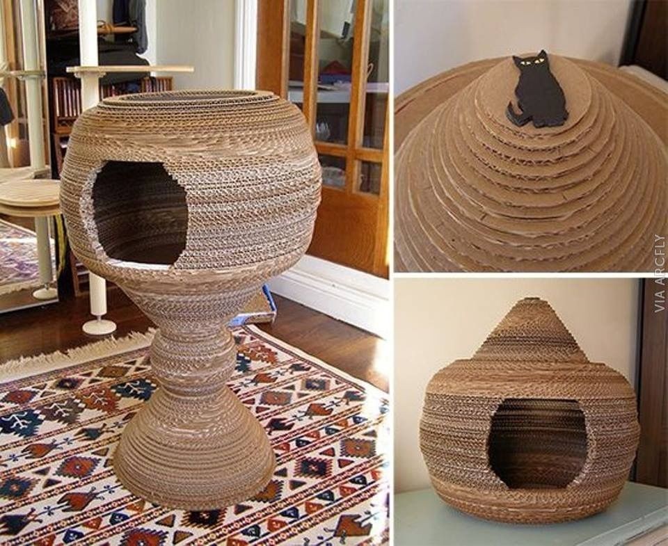 Diy Cat Tree Cardboard 4 Ways To Build A Cat Condo Wikihow 9 6 