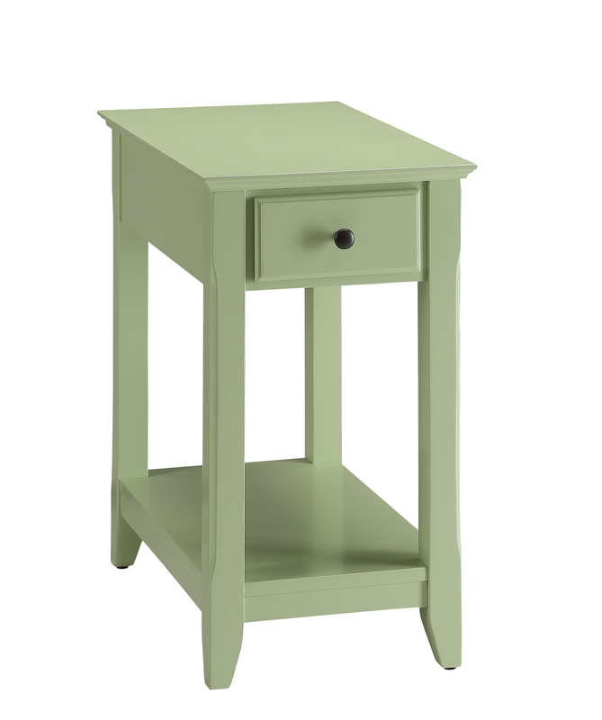 Farmhouse chic 9 inch wide side table Foter