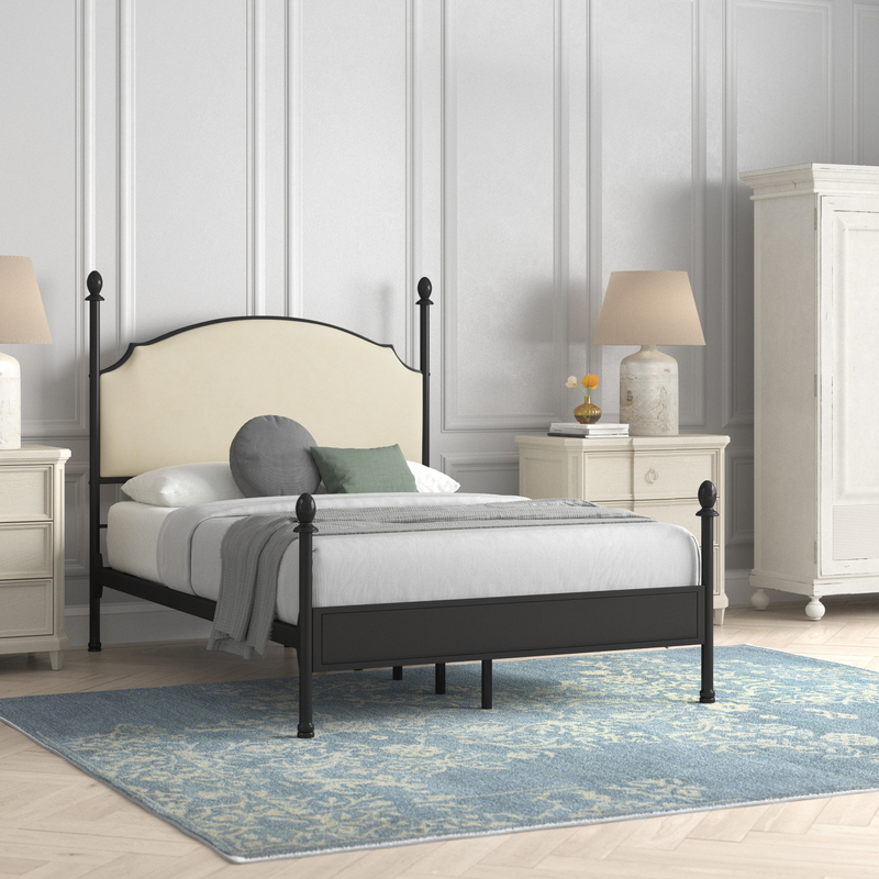 Gunmetal 4 poster Bed