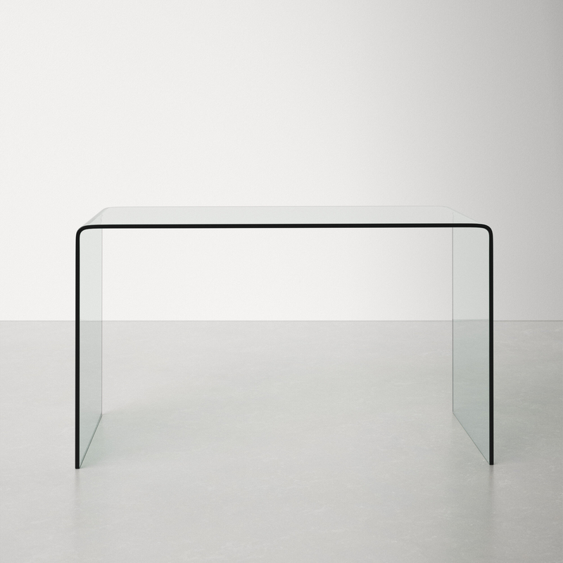 Minimalist Glass Office Desk