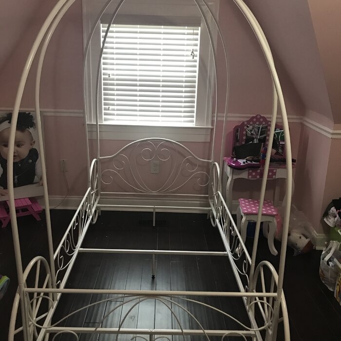 German twin canopy bed store