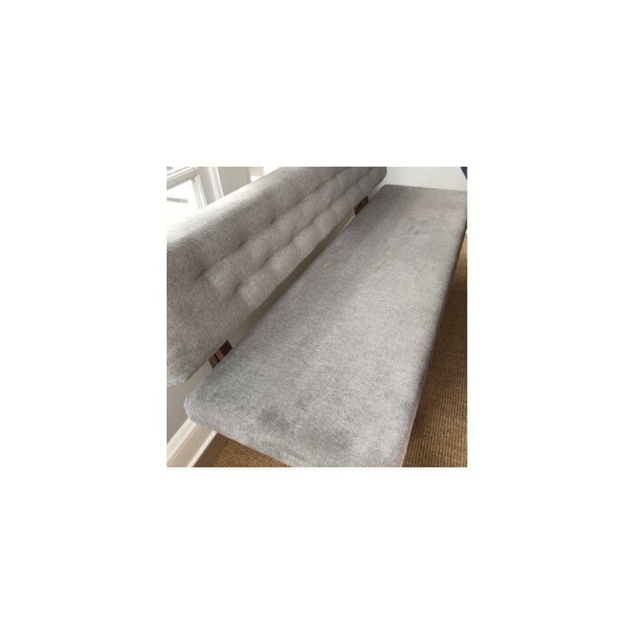 Mukai Polyester Upholstered Bench Foter