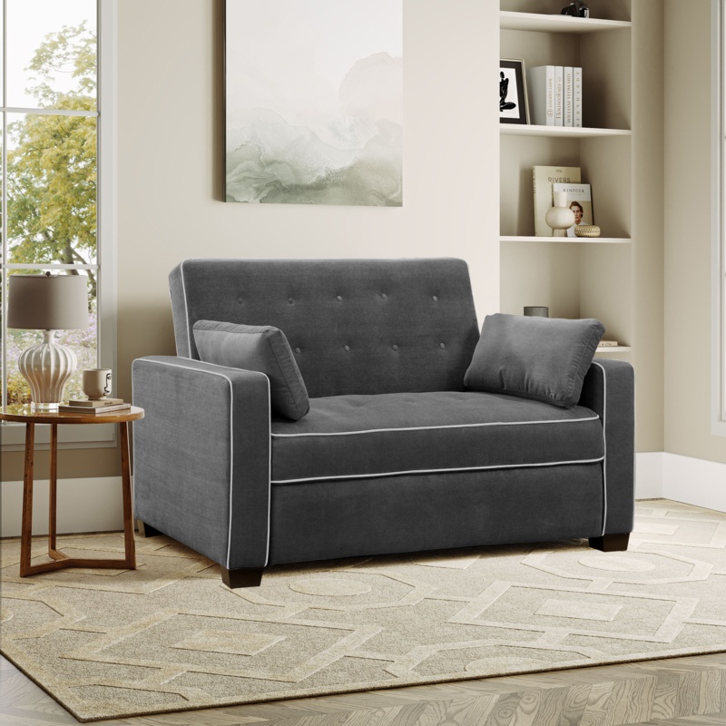 Lizeth 58 Upholstered Sleeper Sofa Foter